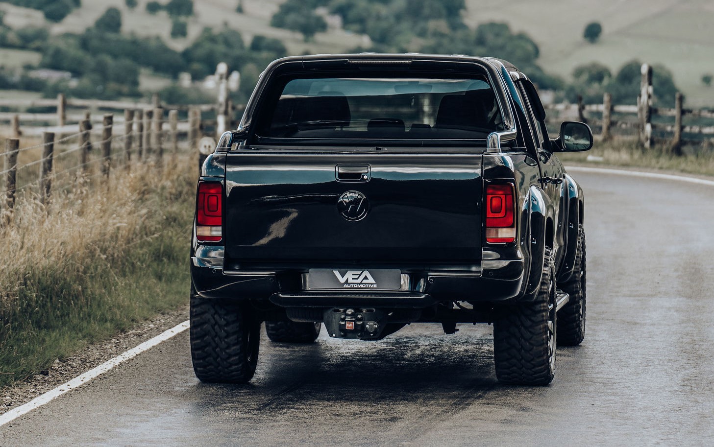 Volkswagon Amarok Tailgate Emblem Gloss Black