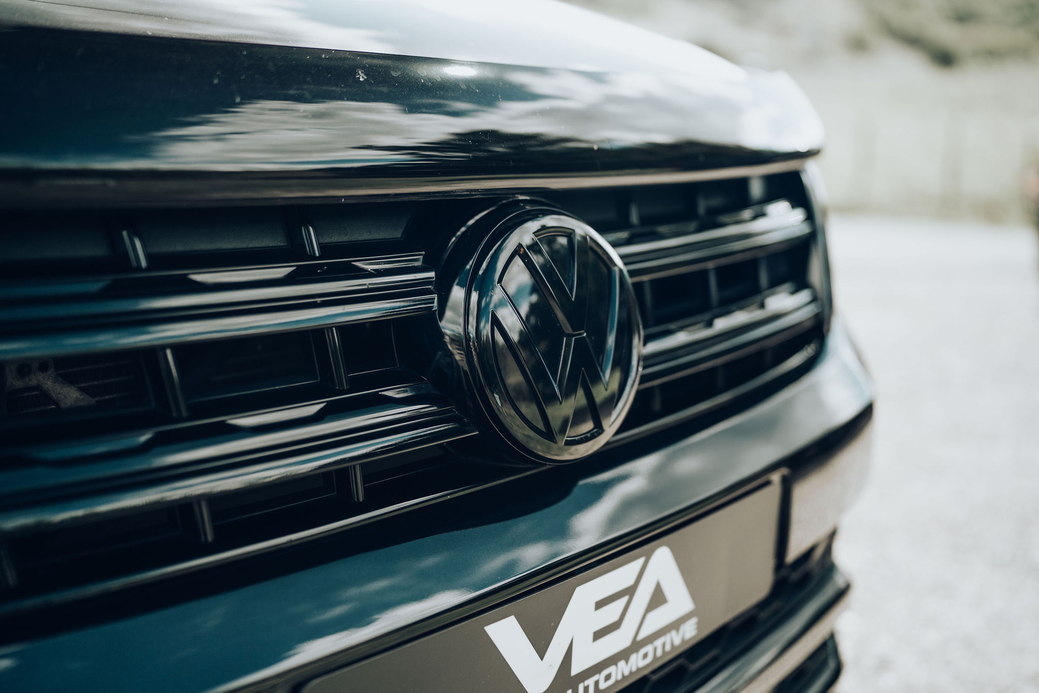 VEA Automotive Volkswagon Amarok Front Badge In Gloss Black